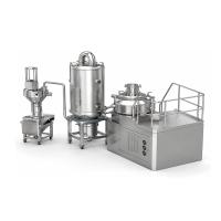 China Enclosed Conveyor Granulation Line Explosion Proof 15kg/Batch Granulation In Pharma for sale