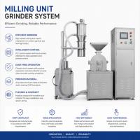 China Self cleaning Pharmaceutical Grinder Food grade  Pulverizer Unit Dust Removal for sale