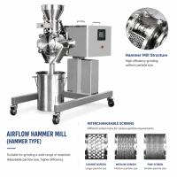 China Crystalline Fibrous Pharmaceutical Grinder 6000rpm - 7200rpm Industrial Hammer Mills for sale