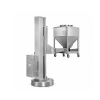 China GMP Pharma Lifter Automatic 500L Hopper Lifting And Feeding Machine for sale