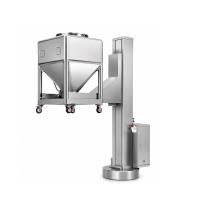 China GMP Pharma Lifter Automatic 500L Hopper Lifting And Feeding Machine for sale