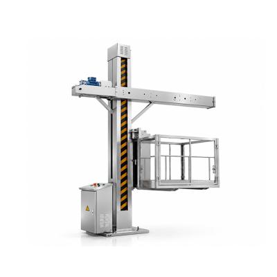 China Conveying Pharma Lifter  0.3m/S - 0.5m/S Vertical Lifting Conveyors for sale