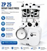 China ZP25 Automatic Tablet Press Machine Rotary Tablet Compression For Powder And Granule for sale