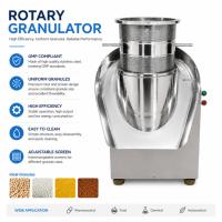 China 20 - 200kg/H Pharmaceutical Granulation Equipment Automatic Rotary Granulator for sale