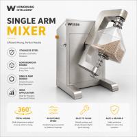 China Single Arm Pharmaceutical Mixing Machine Powder Granule Bin Blender for sale
