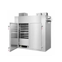 China Stainless Steel Industrial Hot Air Circulation Drying Oven With Tray Trolley for sale
