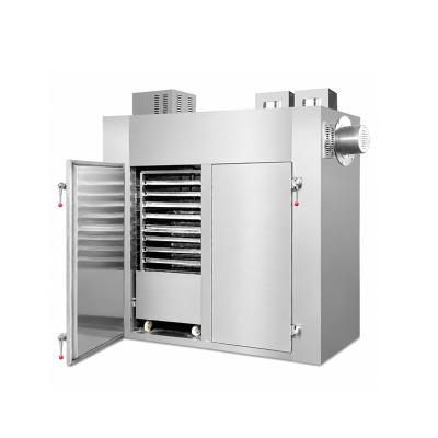 China Stainless Steel Industrial Hot Air Circulation Drying Oven With Tray Trolley for sale