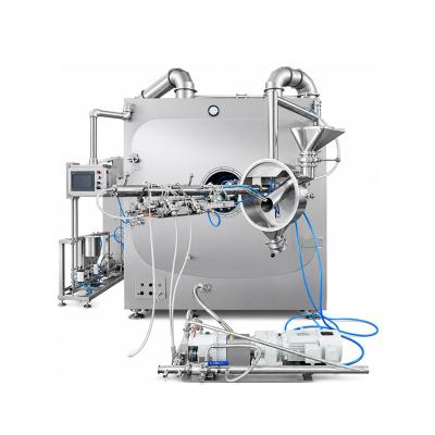 China Automatic Industrial Chocolate Coating Machine For Chocolate Beans And Candy Production for sale
