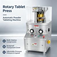China ZP9B 9Punch Rotary Tablet Press With Adjustable Pressure Tablet Compression Machine for sale