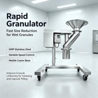 China Mobile Stainless Steel Rapid Granulator For Fast Size Reduction of Pharmaceutical Wet Granulating Materials for sale