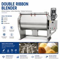 China Double Ribbon Blender Mixer Industrial Powder Mixing Machine For Pharmaceutical Manufacturing for sale
