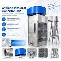 China Cyclone Wet Dust Collector Unit For Pharmaceutical And Industrial Dust Control for sale