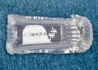 China Transparent Inflatable Air Column Cushion Bags 18cm Width PE Nylon Coextruded Film Protective Packaging for sale