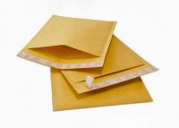 China Kraft Bubble Mailer 220mm x 160mm Self-Sealing Air Cushion Packaging Envelope for sale