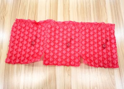 China Red Inflatable Void Fill Air Bubble Packaging 320mm Width 20 Micron Thickness for sale
