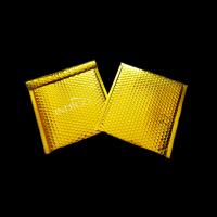 China Glossy Metallic Foil Padded Mailing Envelopes for sale