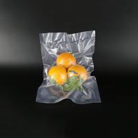 China Transparent Antibacterial Embossed Vacuum Bags 90 Micron BPA Free Custom Sizes for sale