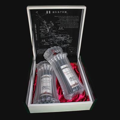 China PE Nylon Inflatable Air Column Cushion Bag for 750ml Wine Bottle 50-120mic for sale