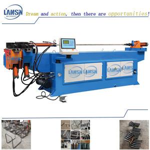 China NC Semiautomatic Hydraulic Pipe Bending Machine 25-219mm Tube Bender Electric Metal Bender for sale