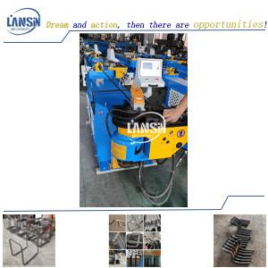 China NC Hydraulic Pipe Bending Machine 38mm OD Electric Semiautomatic Tube Bender 2mm Wall for sale