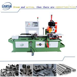 China CNC Full Automatic Metal Tube Cutting Machine 3kw 4kw for Round Square Rectangle Pipe for sale