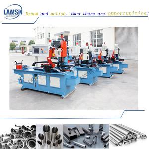 China Automatic SS Pipe Cutting Machine 380V 90W CNC Tube Cutter for sale
