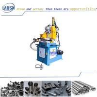 China Semiautomatic Stainless Steel Pipe Cutting Machine CNC Tube Cutter 110mm Capacity for sale