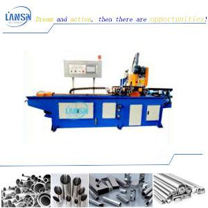 China Hydraulic CNC Pipe Cutting Machine MC425CNC 50mm Round Tube Automatic Feeder for sale