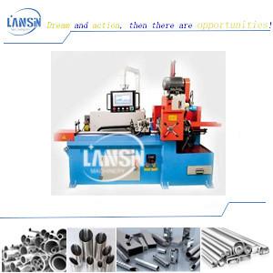 China 380V 90W Automatic Tube Cutting Machine Servo Feeding CNC Pipe Cutter for sale