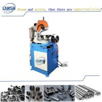 China Semiautomatic NC Pipe Cutting Machine 90 Degree 300-450mm Blade Tube Cutter for sale