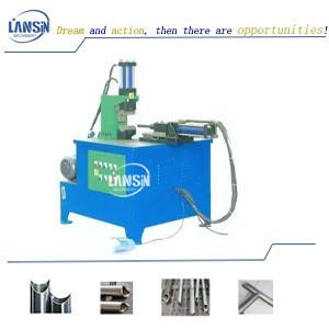China Semi Automatic Pipe Notching Machine 380V 4kw Hydraulic Tube Notcher for 12.7-50mm Metal Pipe for sale