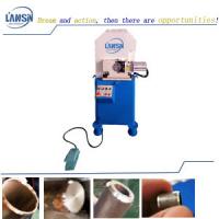 China Customized Pneumatic Pipe Chamfering Machine 1400RPM 1.5kW NC Control EF-80AC for sale