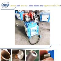 China 1.5kw Pneumatic Pipe Chamfering Machine Single Head Beveling 10-80mm for sale