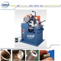 China CNC Metal Pipe Chamfering Machine EF-80AC 10mm-80mm Tube End Beveling for sale