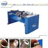 China Single Double Head Pipe Cutting Chamfering Machine 10mm-80mm Pneumatic for sale