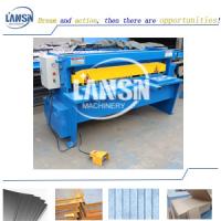 China 2mm Sheet Metal Electric Guillotine Shearing Machine Semiautomatic for sale