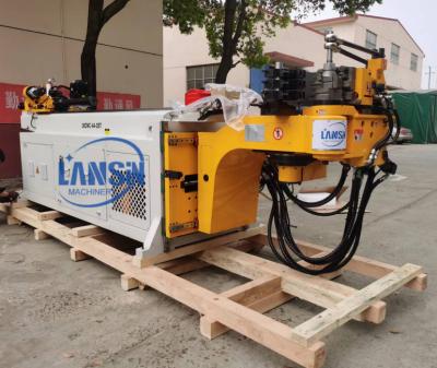 China CNC 38mm Pipe Bending Machine 3 Axis Servo Control Thin Wall Tube Bender 190 Degree for sale
