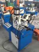 China Single Double Head Pipe Cutting Chamfering Machine 10mm-80mm Pneumatic for sale