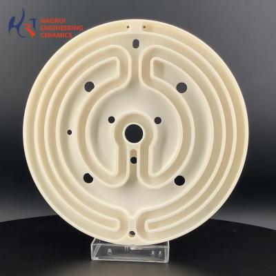 China Machinable Alumina Oxide Ceramic Al203 Rod Disc Disk Thermal Insulator for sale