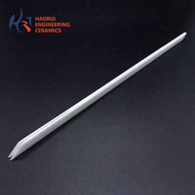 China 6mm Nonporous Alumina Ceramic Rods Bar 99.8% Al2O3 High Strength Industrial for sale