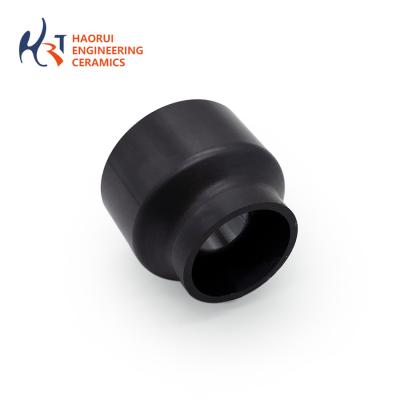 China Black Silicon Nitride Si3N4 Ceramic Pot High Temperature Resistant for sale