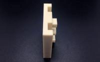 China BPT Precision Ceramic Parts 99.5 Alumina Ceramic Parts Components Working Temperature 1700C for sale