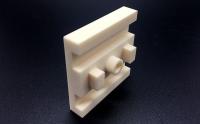 China BPT Precision Ceramic Parts 99.5 Alumina Ceramic Parts Components Working Temperature 1700C for sale