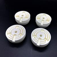 China 99% Alumina Ceramic Rotor Ring Groove Parts 2400 MPa Compressive Strength 3.93 g/cm3 for sale