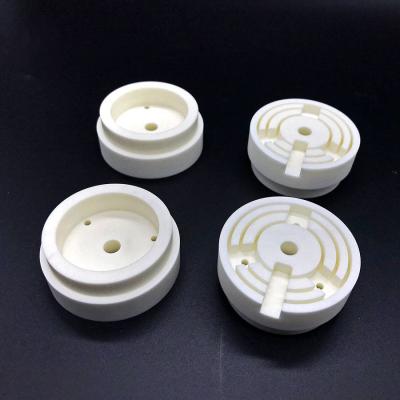 China 99% Alumina Ceramic Rotor Ring Groove Parts 2400 MPa Compressive Strength 3.93 g/cm3 for sale