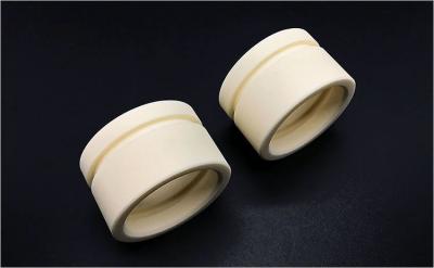 China Wear Resistant Alumina Ceramic Rings Tube 95% to 99% for Valve Seal Insulator Lined Thermostat for sale