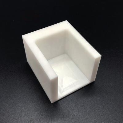China Machining Zirconia Ceramic High Temperature Resistant Bases Shell Square Refractory 02A24 for sale