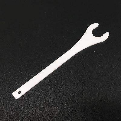 China High Temperature Zirconia Ceramic Parts Wrench Eyelets Insulating 02A34 for sale