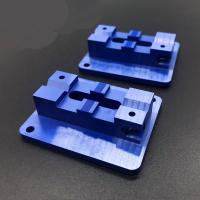 China 95% Blue Zirconia Ceramic V Groove Fiber Optic Fusion Splicer Parts Density 6.02 g/cm3 for sale
