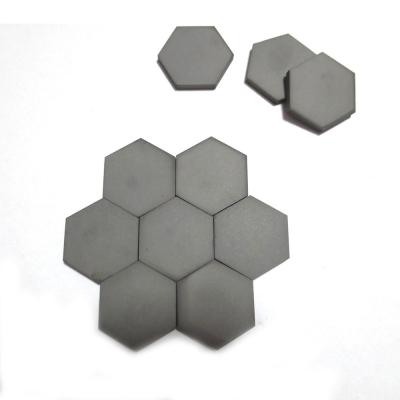 China Refractory Silicon Carbide Ceramics Armor Ballistic Plates Tile for sale